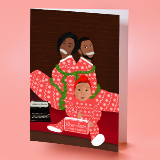 African American Christmas Cards | Black Christmas Cards - Doria Adoukè