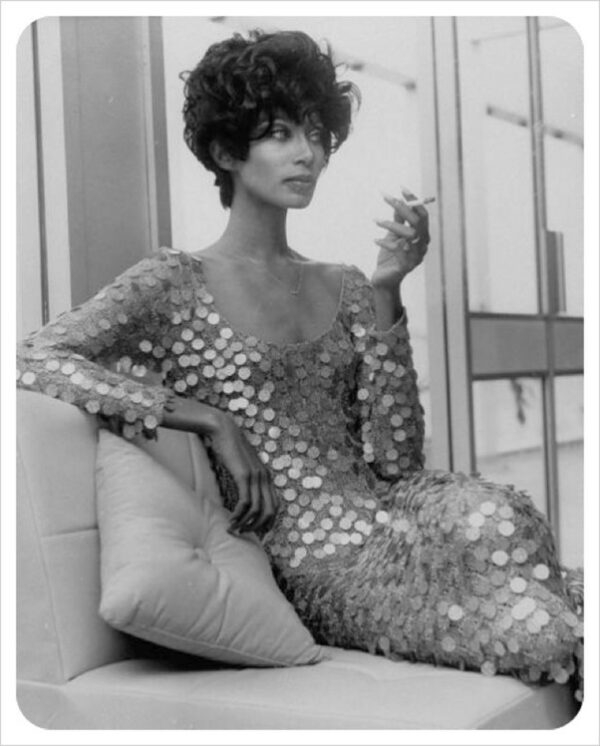 Donyale Luna, the first black model on the cover of Vogue magazine ...